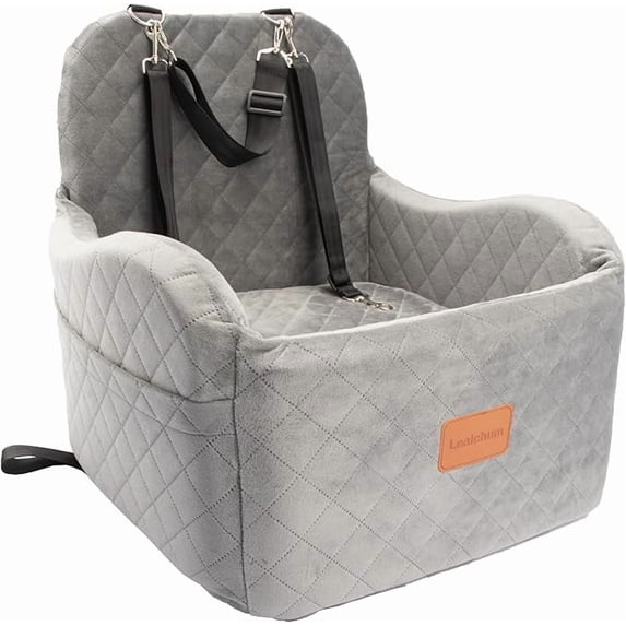 Dog Booster Car Seat for Small/Medium Dogs,Ultra Soft Fabric Car Dog ...