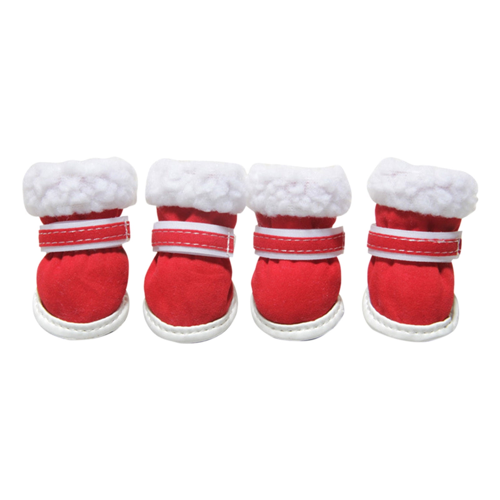Dog Boots 4-Pack, Anti-Slip Paw Protectors for Small Dogs, Chihuahua ...
