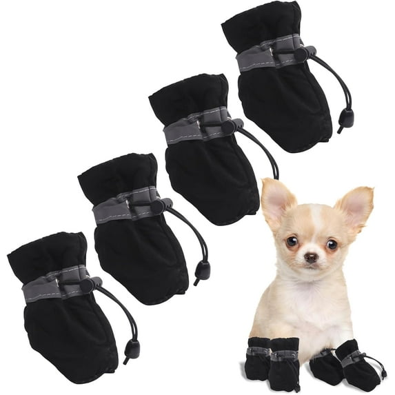 Dog Boots, Dog Snow Boots for Winter, Dog Boots & Paw Protectors for ...