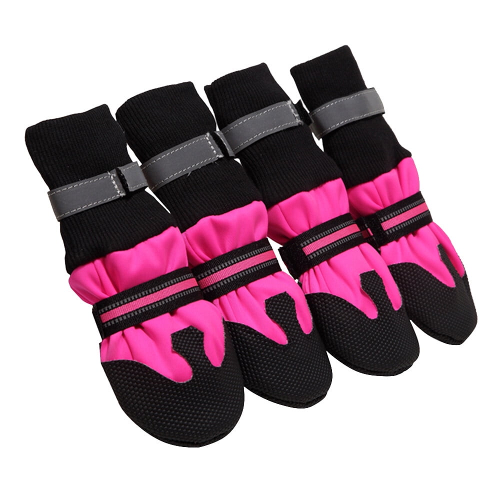Dog Boots Shoes Dogs Winter Snow Pet Boot Rain Booties Medium ...