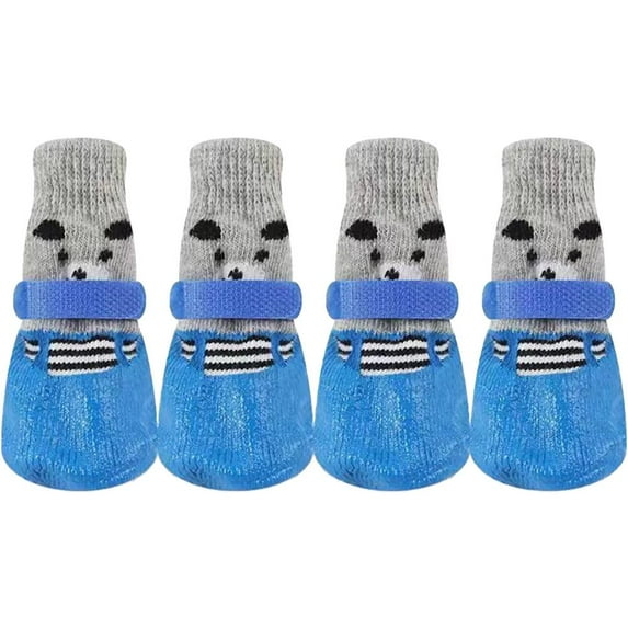 Dog Boots Shoes Socks, Waterproof Cat Shoes Rain Snow Dog Booties ...