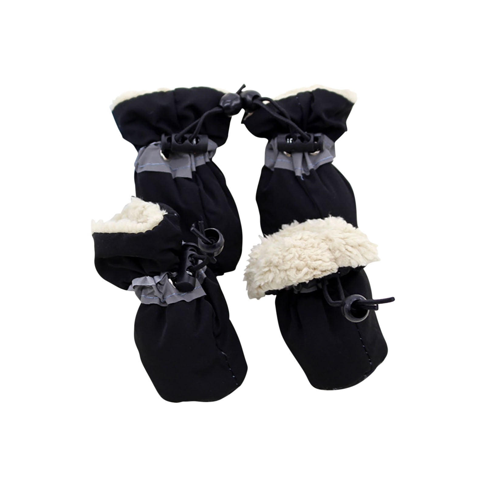 Dog Boots Winter Warm Reflective Non-Slip Waterproof Paw Protector ...