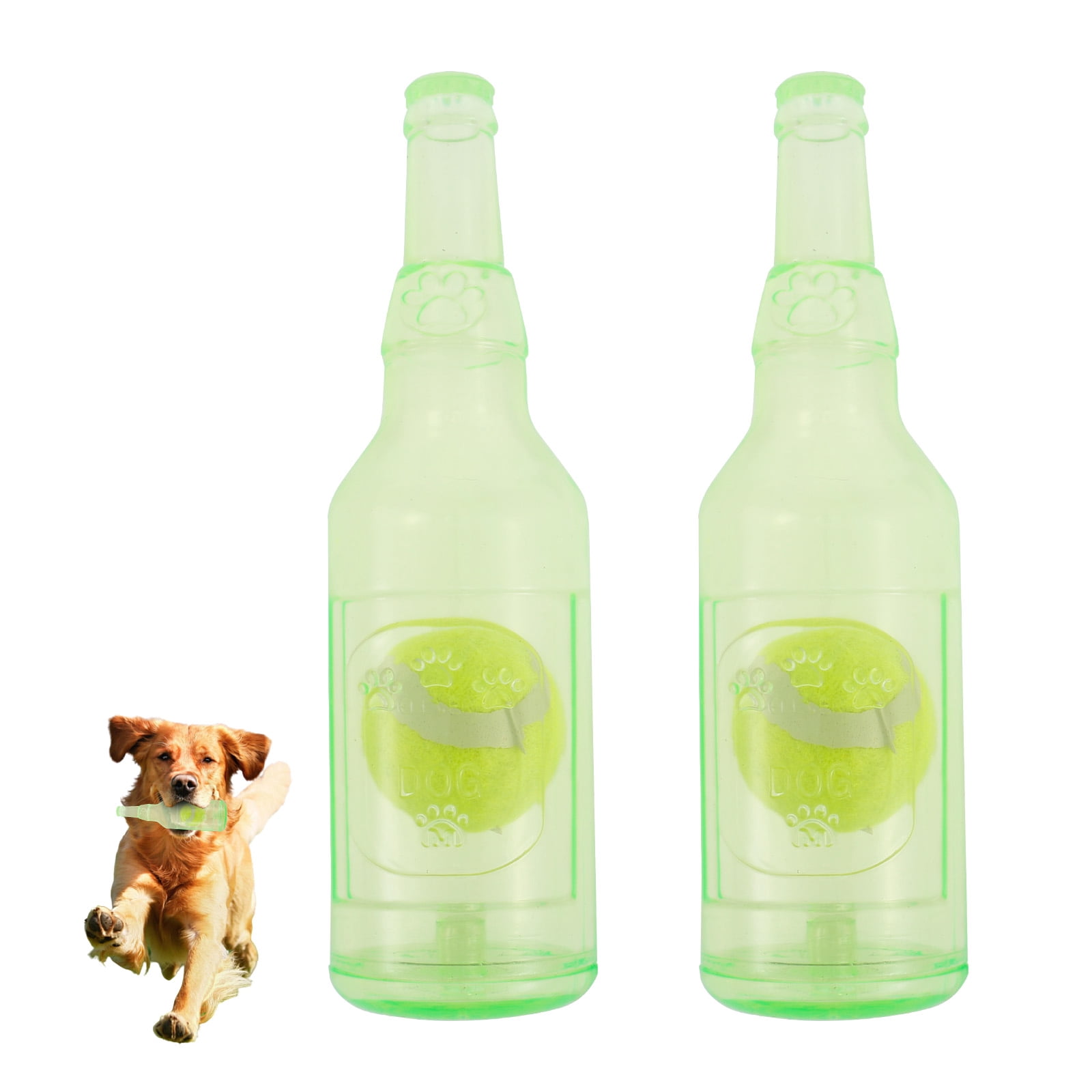Dog Bottle Toy Funny Water Bottle Dog Toy Interactive Bottle Chew Toys ...