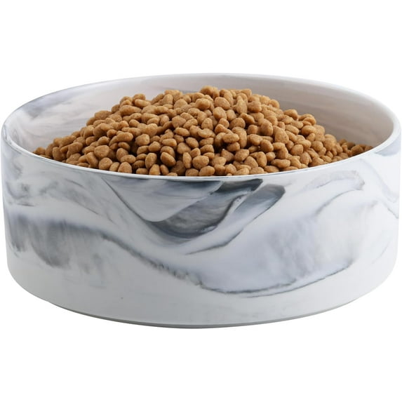 Dog Bowl Ceramic for Medium Large Breed, Heavy Weighted Dog Food Water ...