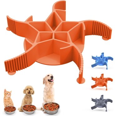 Mighty Paw Slow Feed Dog Bowl Insert | Interactive Puzzle Maze Feeder ...