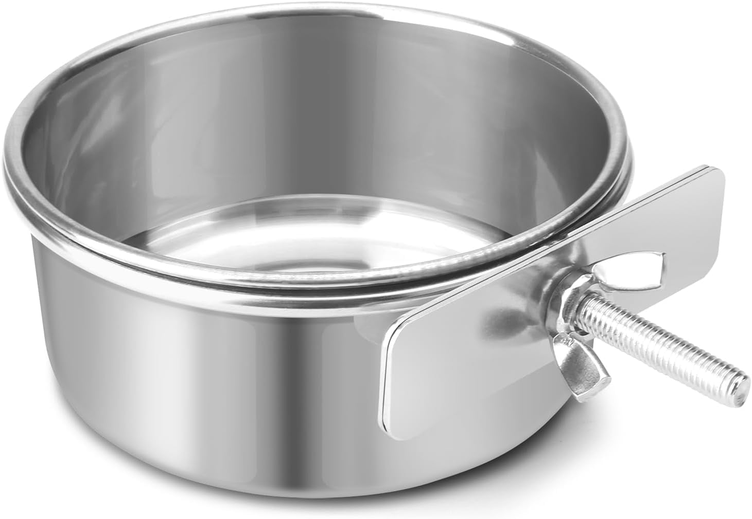 Dog Bowl Stainless Steel Pet Hanging Food Water Bowl Cage Feeding Cup ...