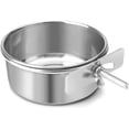 Dog Bowl Stainless Steel Pet Hanging Food Water Bowl Cage Feeding Cup ...