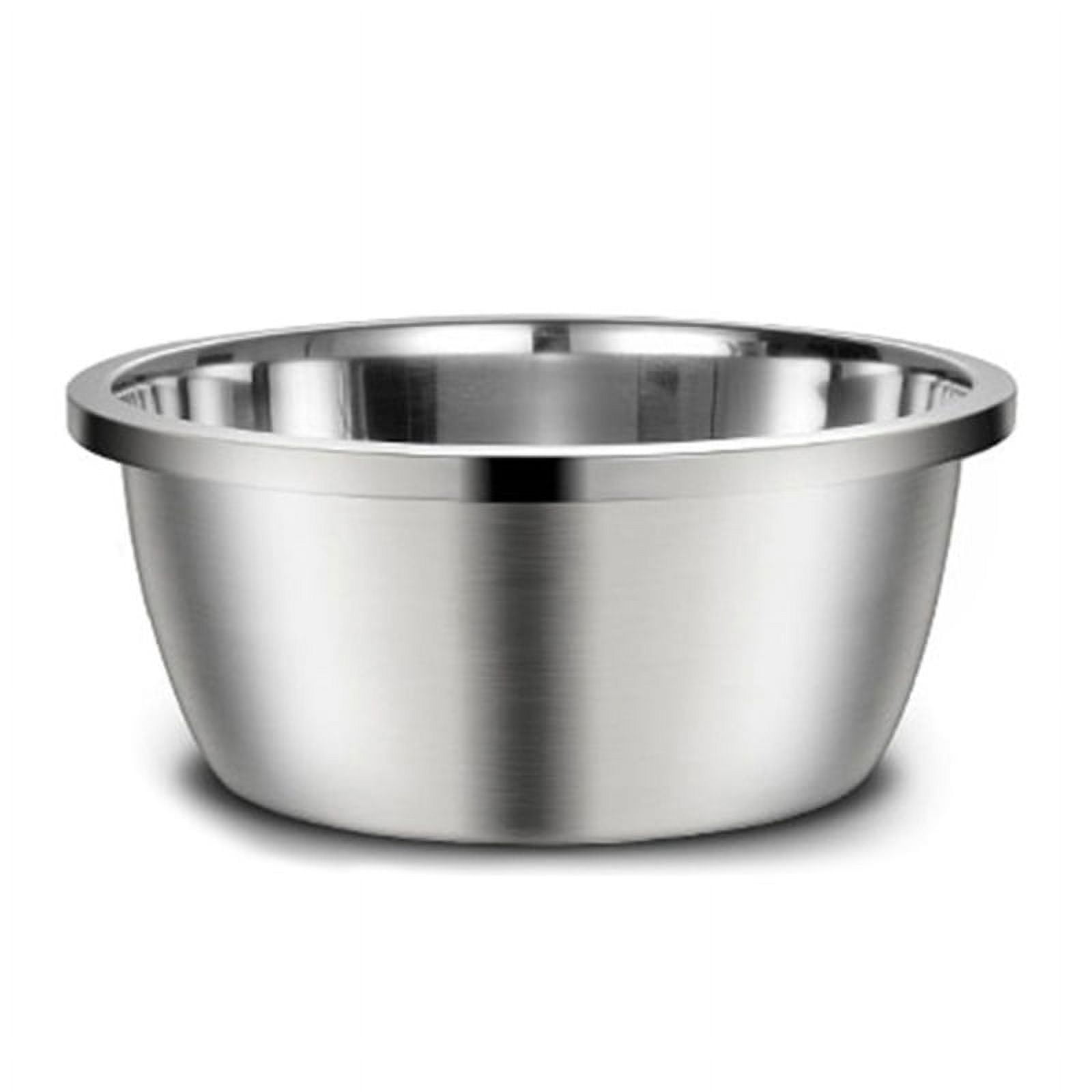 Dog Bowls Stainless Steel Heavy Duty Deep Bowl Flat Bottom for Large ...