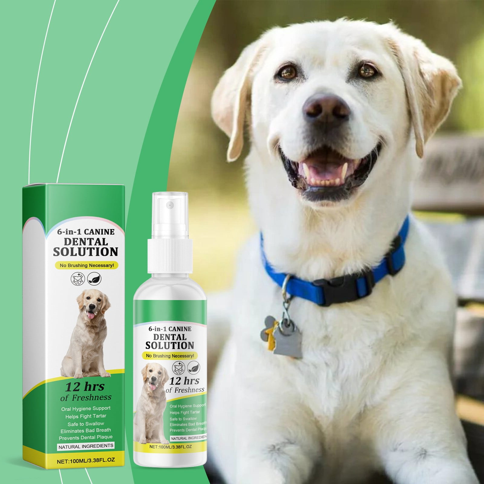 Dog Breath Freshener, Dog Cleaning Spray, Breath, Dog Spray, Pet Fresh ...