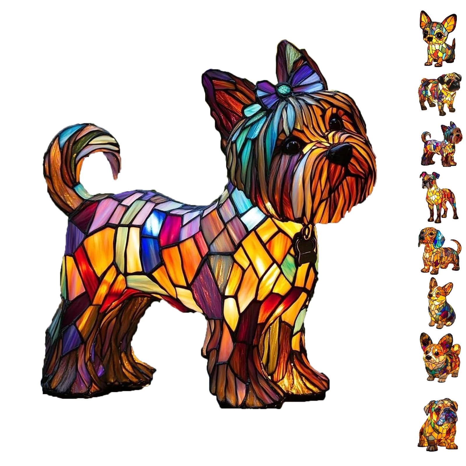 Dog Breed Night Lamp English Bulldog, French Bulldog, Pug, Corgi ...