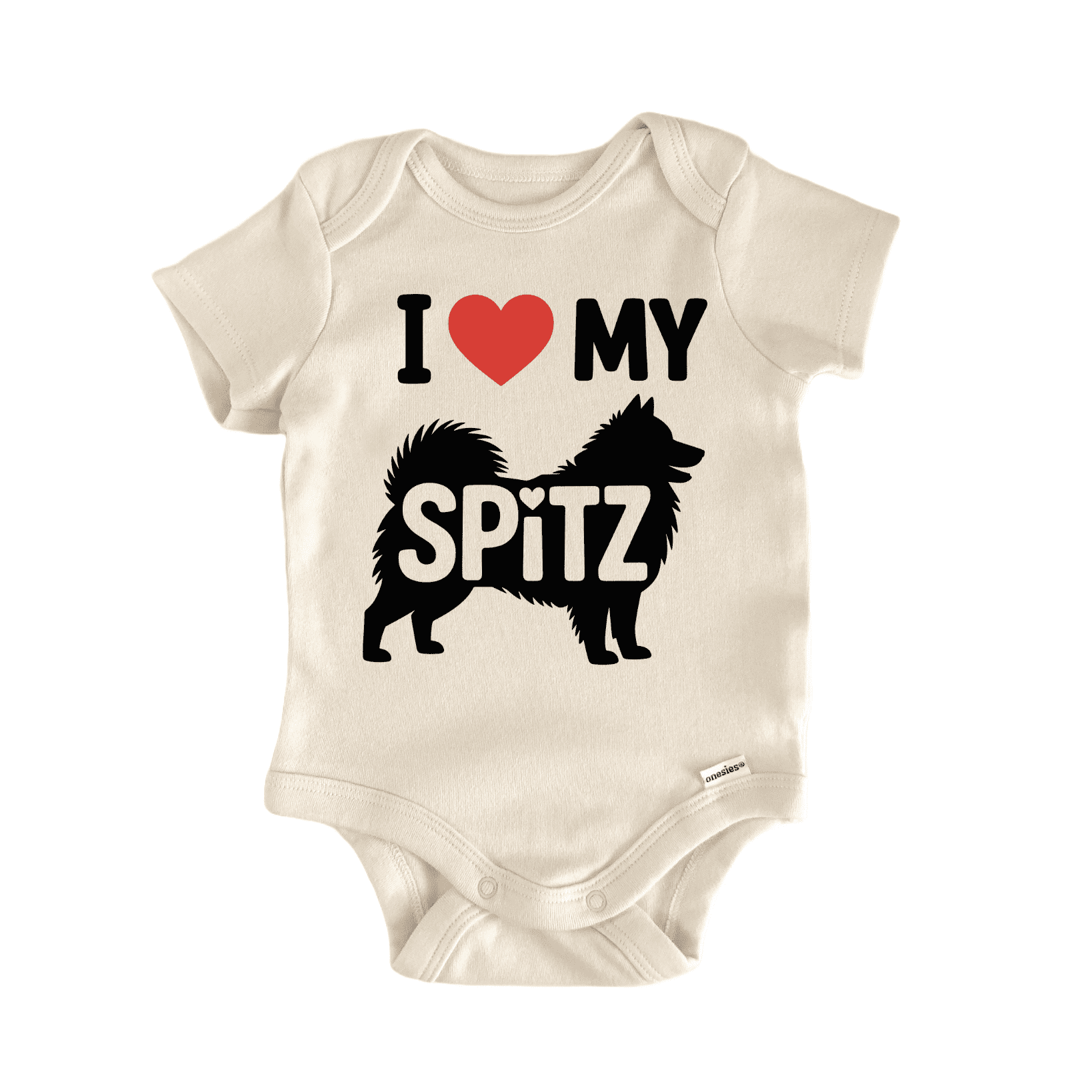 Dog Breed Spitz - Baby Bodysuit - Walmart.com