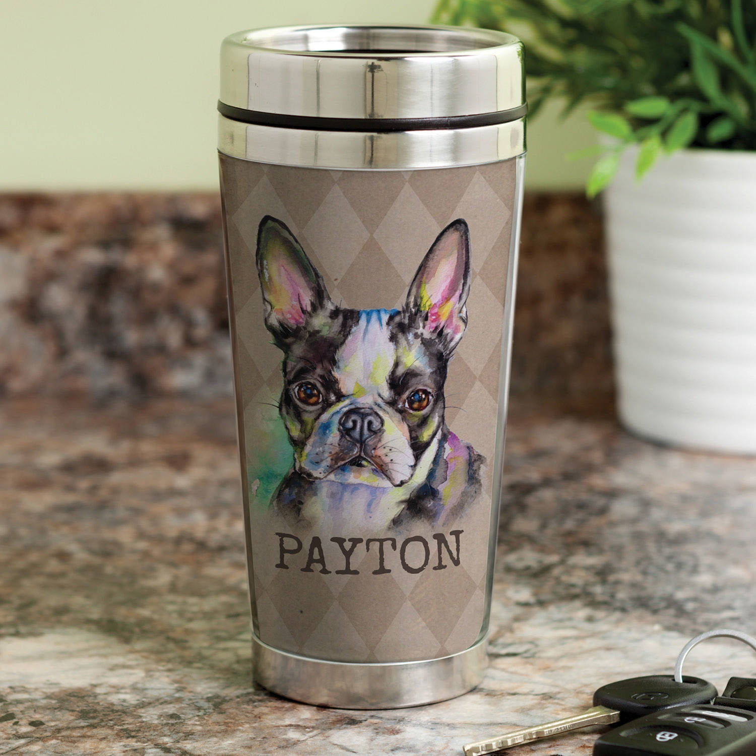 Dog Breeds Personalized Travel Mug - Walmart.com