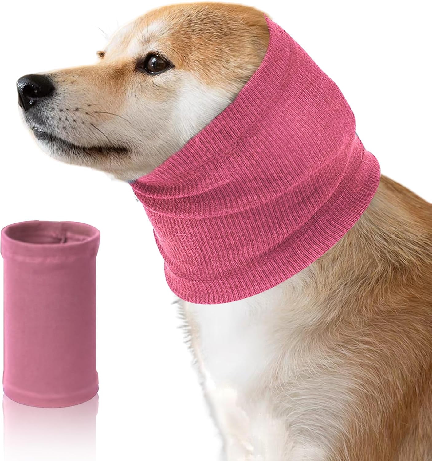 Dog Calming Hoodie Head Cover Sleeves, Dog Ear Covers for Noise ...