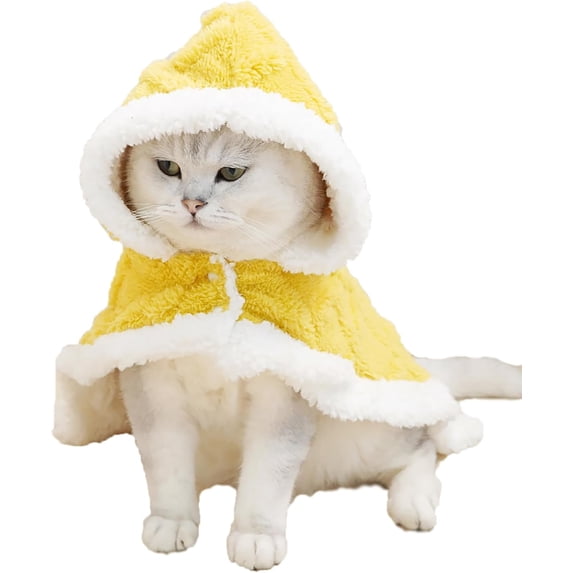 Dog Cape Blanket for Small, Medium Dogs, Hood Coats for Pets, Dog Robes ...