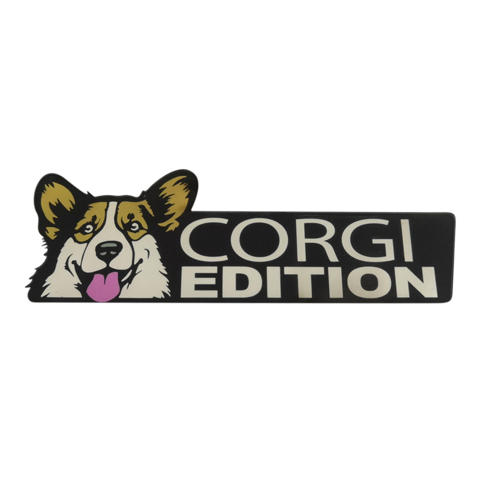 Dog Car Badge Laser Cutting Car Emblem 3D Dog Car Badge Decal Car ...