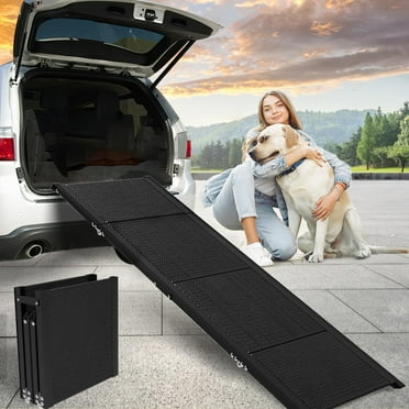 MOmarsh Dog Ramp Stand Steel Tan - Walmart.com