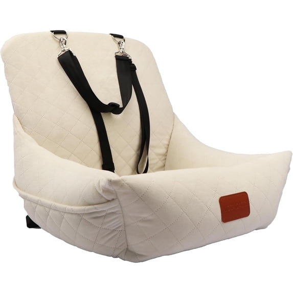 Lealchum Dog Car Seat for Small Dogs, Medium Car Dog Seat, Pet Portable ...