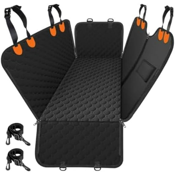 Dog Car Seat Cover, 2025 Upgraded 600D Heavy Duty Waterproof & Scratch ...