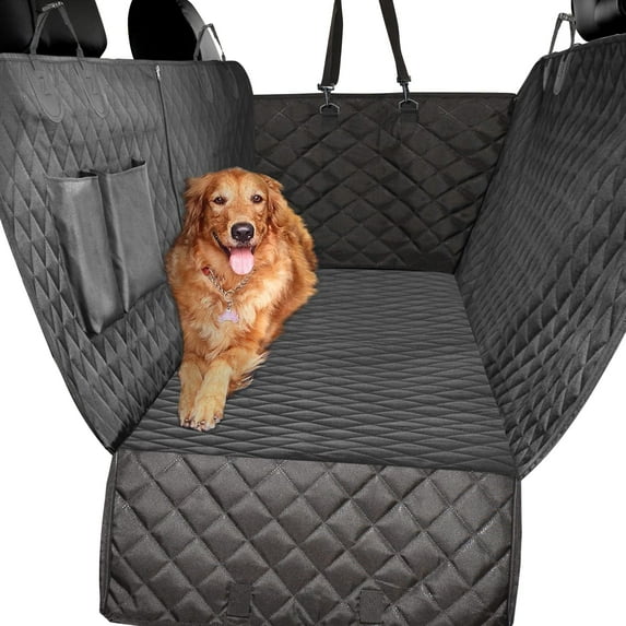 Dog Car Seat Cover for Back Seat, 100% Waterproof Scratch Proof Nonslip ...