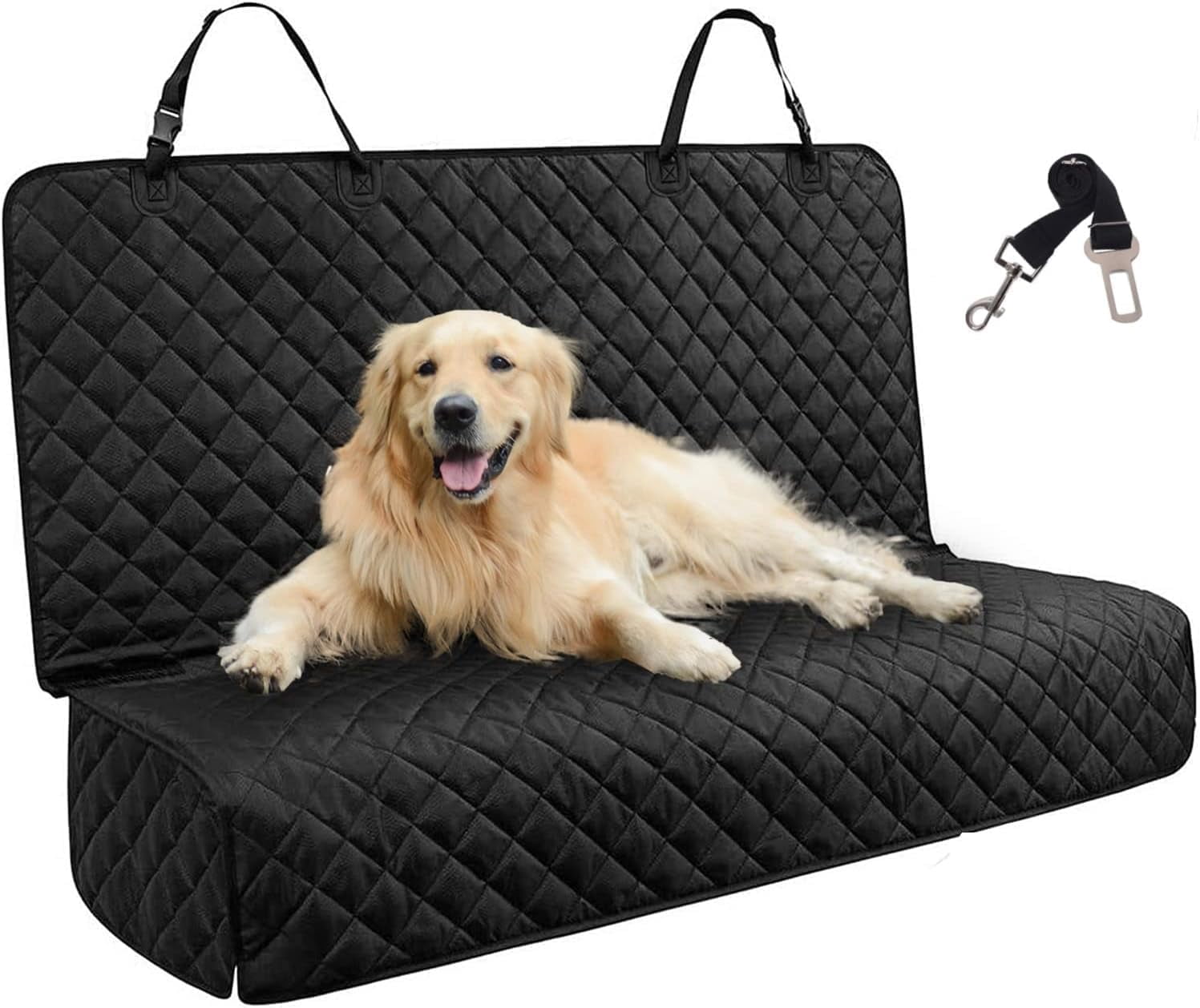Dog Car Seat Cover for Back Seat Waterproof Bench Seat Cover Protector ...
