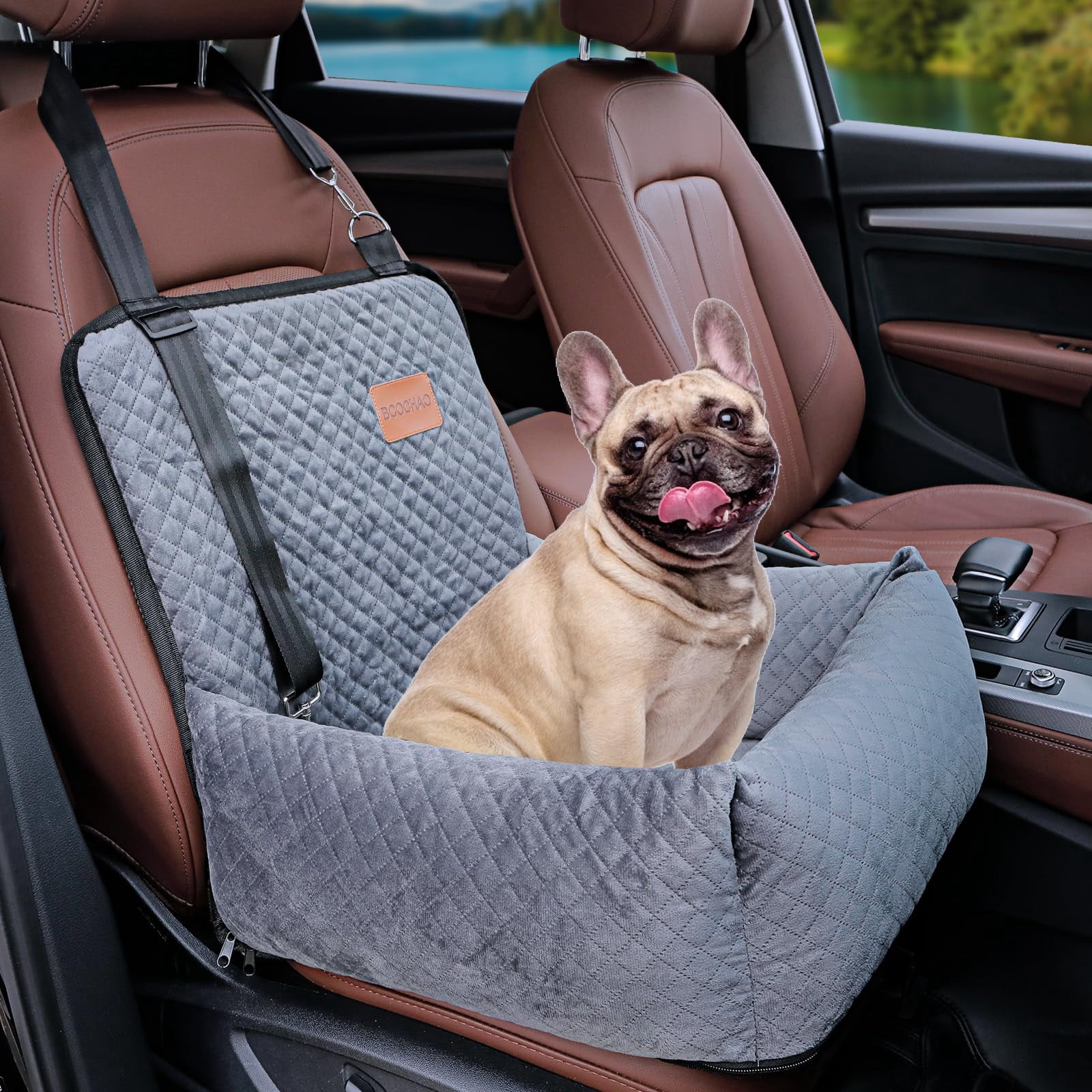 Dog Car Seat Pet Booster Seat Pet Travel Safety Car Seat,The Dog seat ...