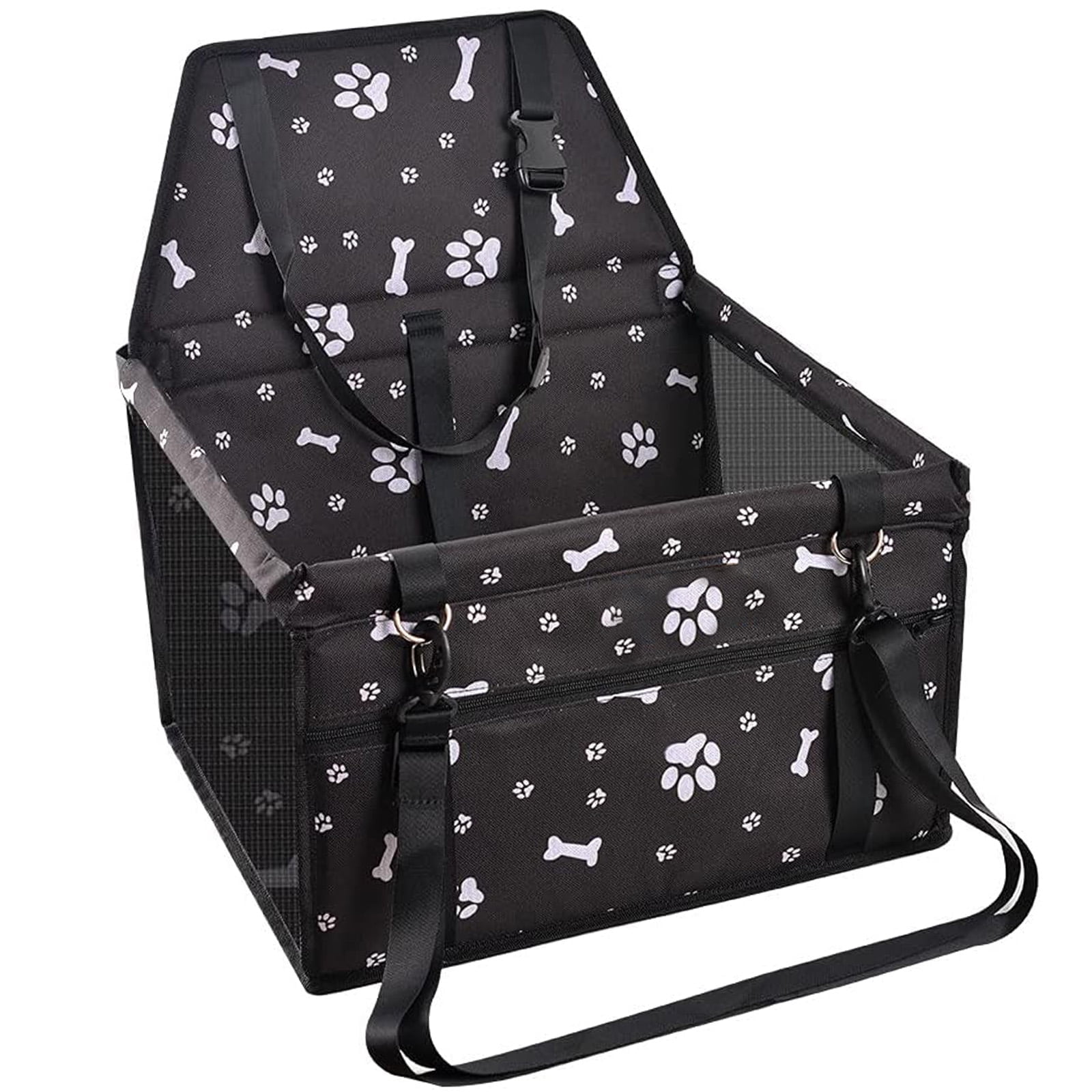 Mirdinner Dog Car Seat, Waterproof Portable Pet Carrier, Foldable ...