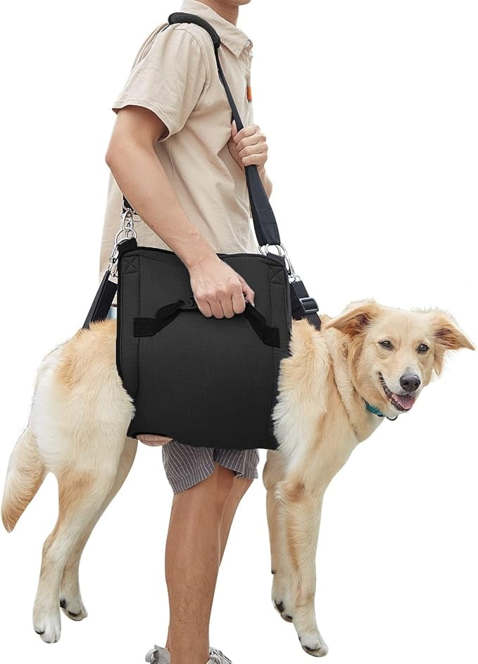 Dog Carry Sling, Emergency Backpack Pet Legs Support & Rehabilitation ...