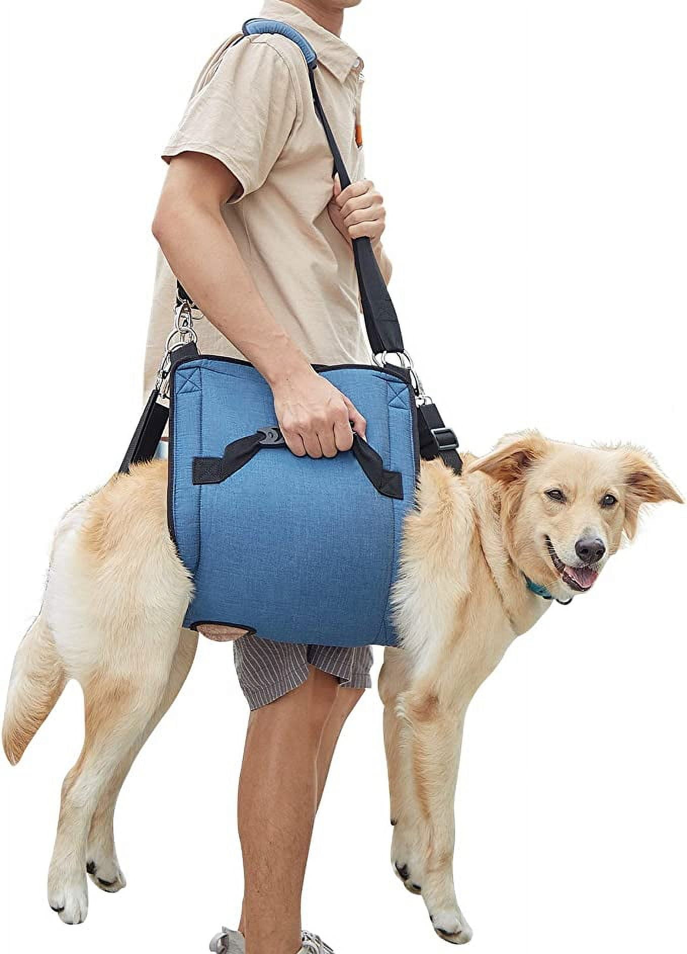 Dog Carry Sling, Emergency Backpack Pet Legs Support & Rehabilitation ...