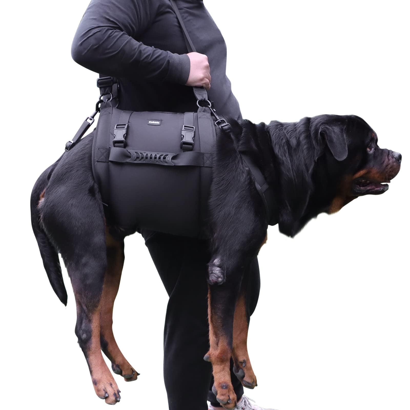 Dog Carry Sling, Emergency YYF14 Backpack Pet Legs Support ...