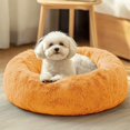 Dog & Cat Bed, Calming Anti-Anxiety Pet Bed for Small Dogs, Fluffy ...