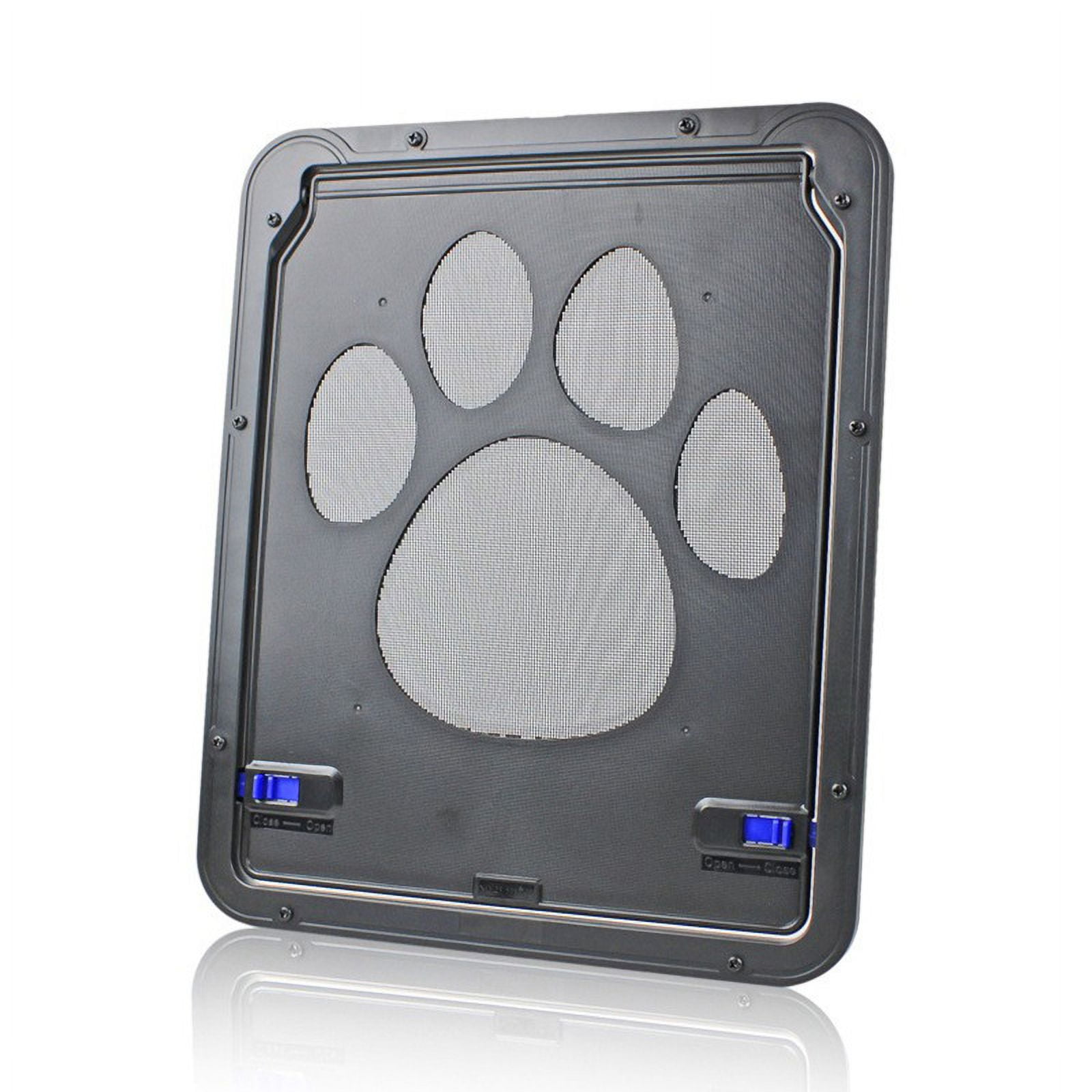 Dog Cat Door Lockable Magnetic Screen Outdoor Function Gates & Ramps ...