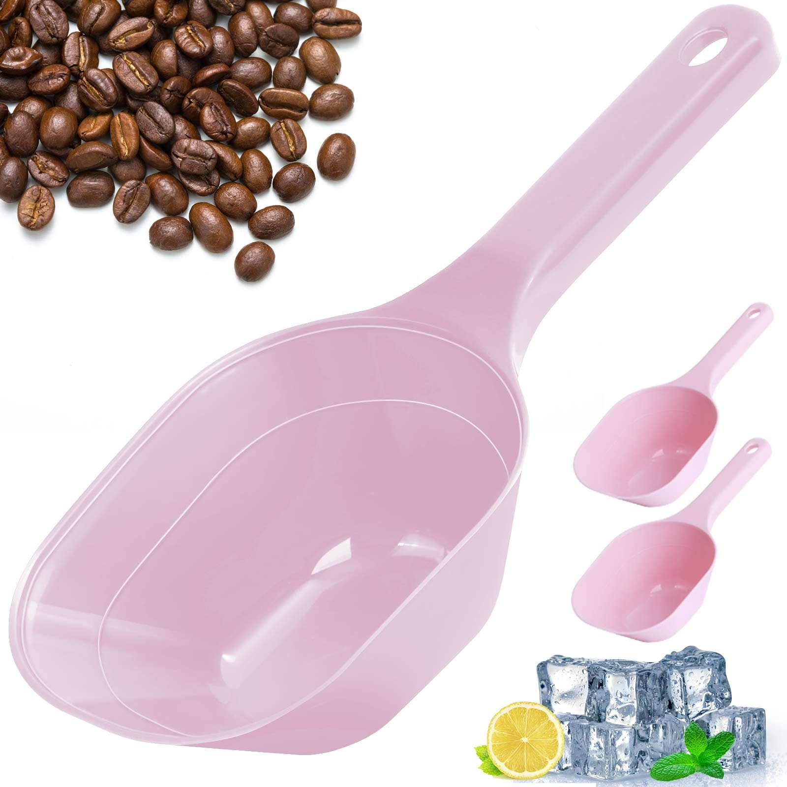 Dog-Cat Food-Scoop Measuring-Cup,1 Cup Capacity Versatile Plastic Pet ...