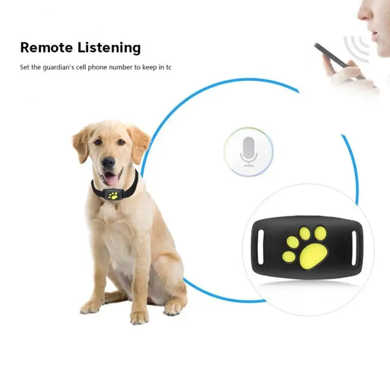 Dog Cat GPS Tracking Anti-Lost Device Smart Locator Pet Detection ...