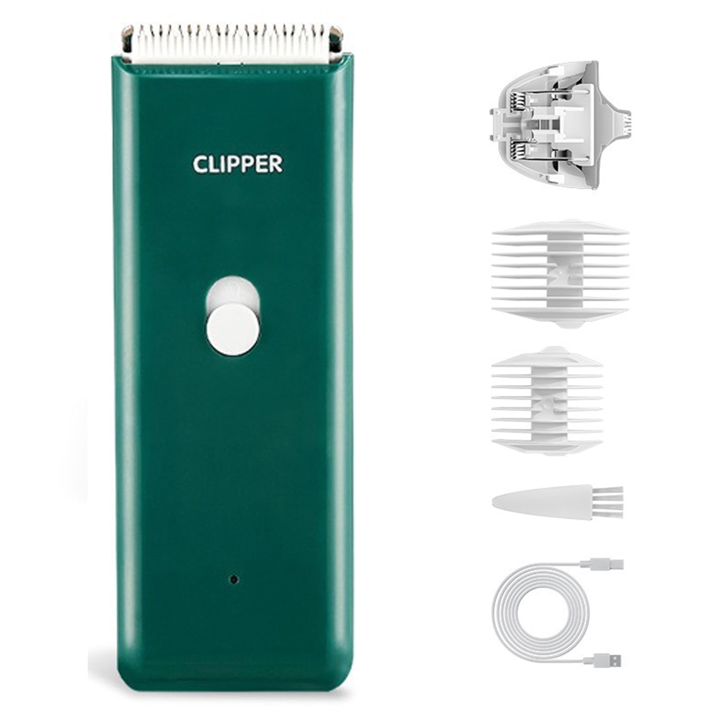 Dog Cat Home Hair Waterproof Clipper Portable Electric USB Rechargeable ...