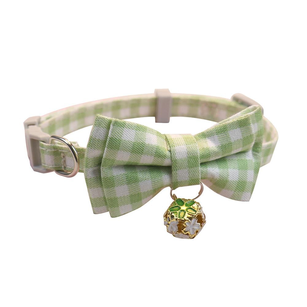 Dog & Cat Kitten Small Pet Puppy Adjustable Neck Collar with DotsBE ...