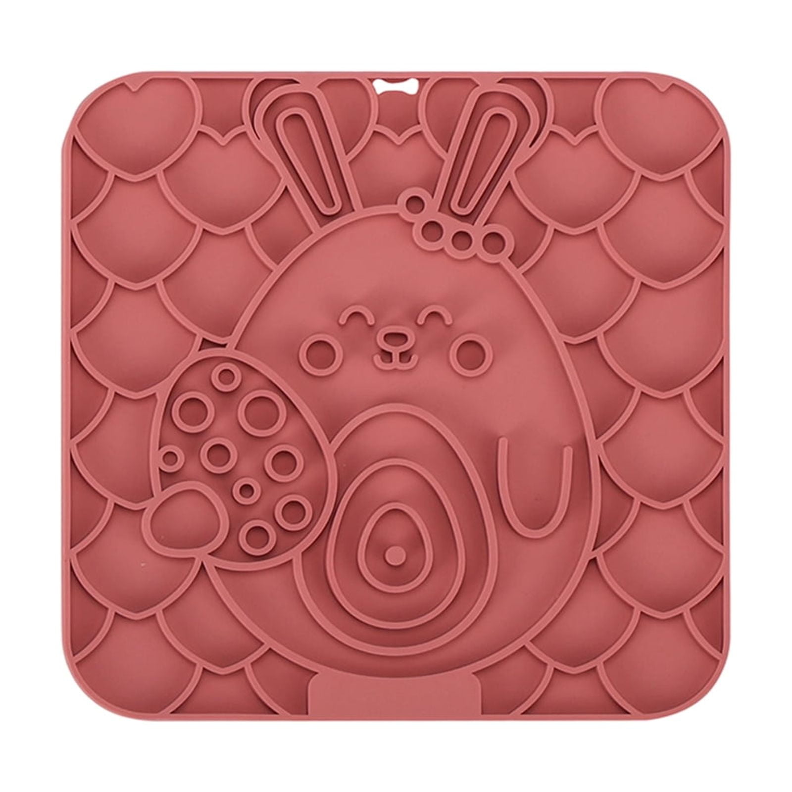 Dog & Cat Licking Mat Slow Feeder, Food-Grade Silicone Pet Licking Pad With 40+ Powerful Suction ...
