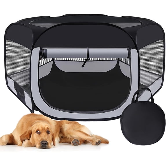 Dog Cat Playpen,Portable Pet Puppy Playpen,Rabbit Puppy Dog Play Pen ...