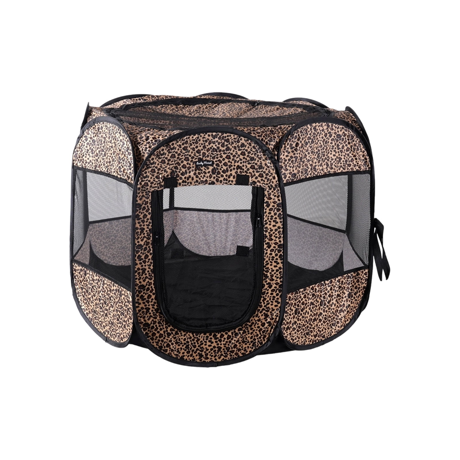 Dog Cat Playpen, Portable Puppy Pet Crate Indoor for Small Dogs Cats ...