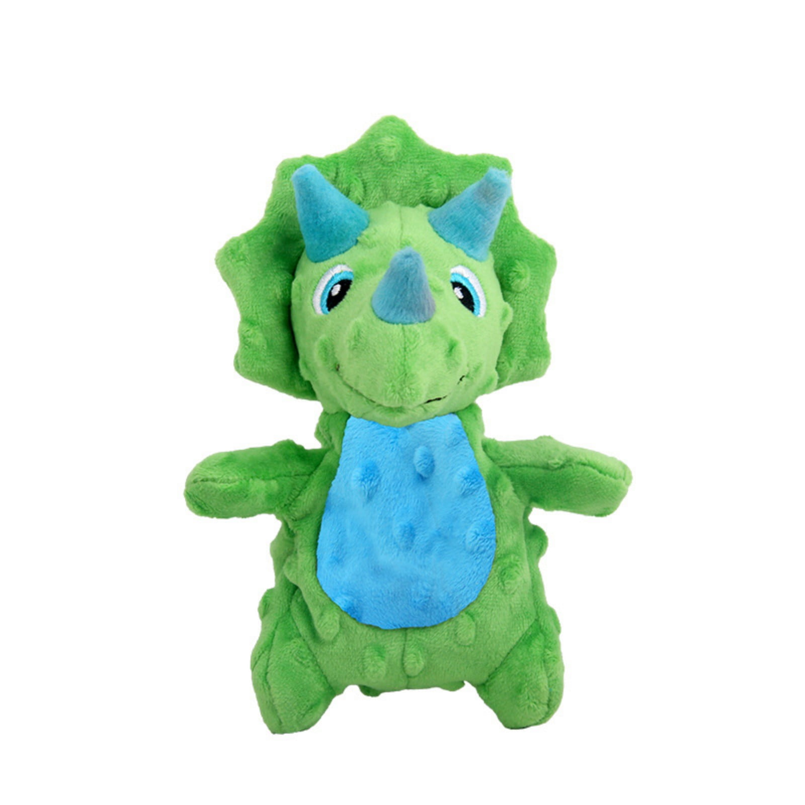 Dog Chew Plush Toy With Rattle Sound Paper, Dinosaur Shaped Plush Toy ...