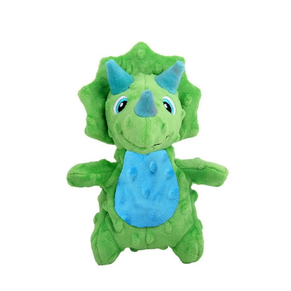 Dog Chew Plush Toy With Rattle Sound Paper, Dinosaur Shaped Plush Toy ...