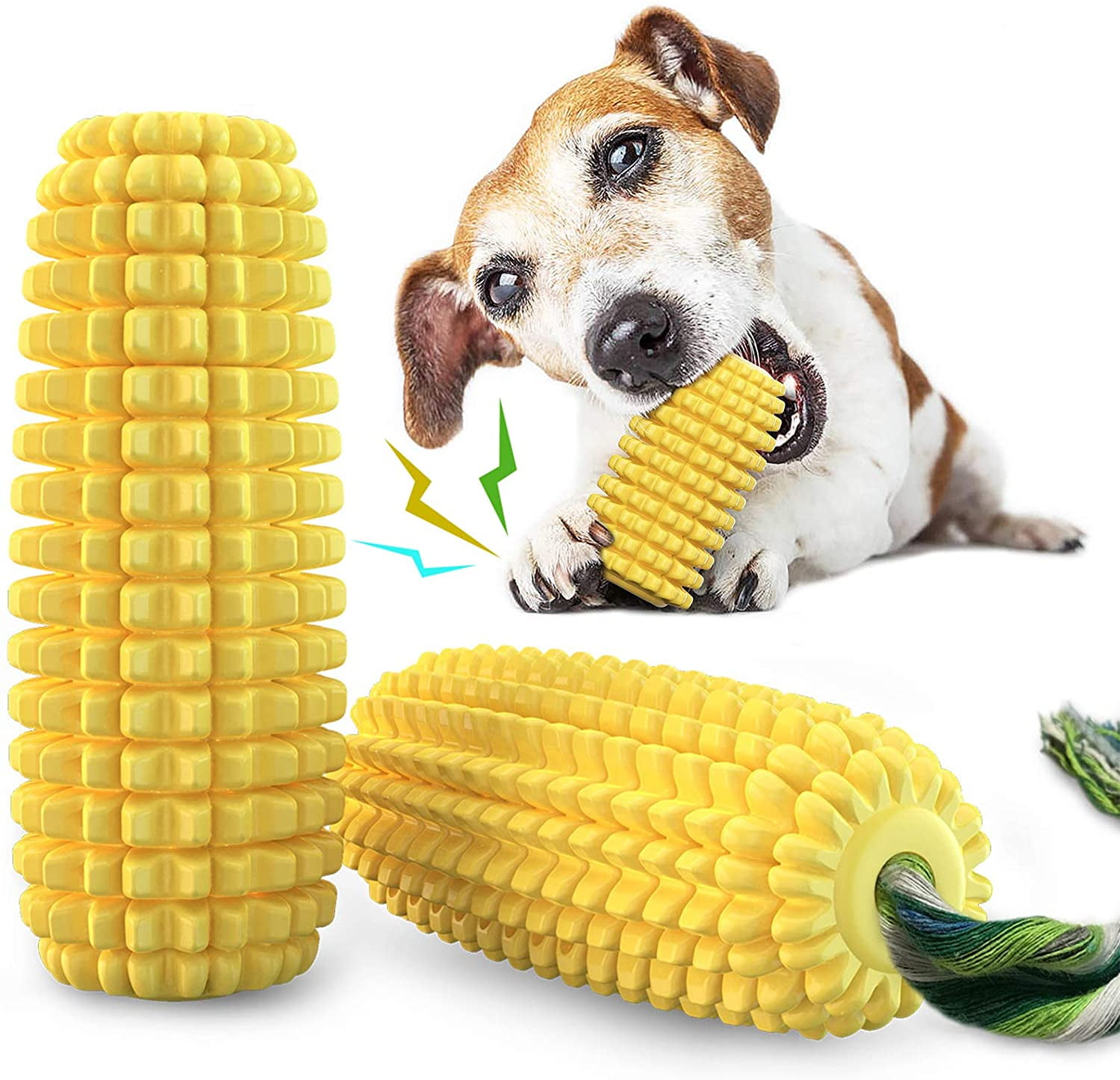 Dog Chew Toys for Aggressive Chewers, Indestructible Tough Durable ...