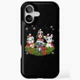 Dog Christmas Advent Wreath Holiday Artwork Phone Case for iPhone 17 ...