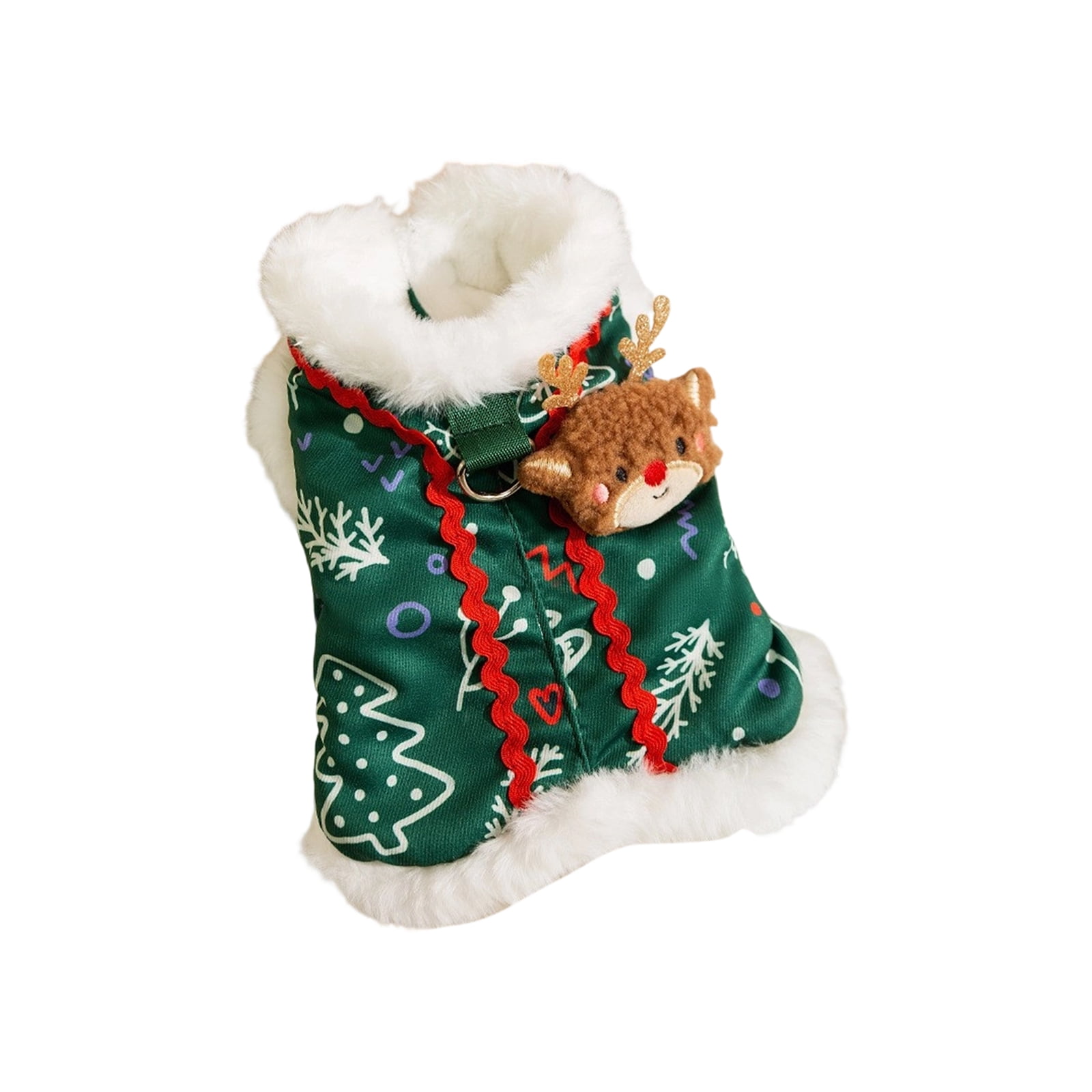 Dog Christmas Costume Winter Two-Legged Vest, Winter For Small And ...
