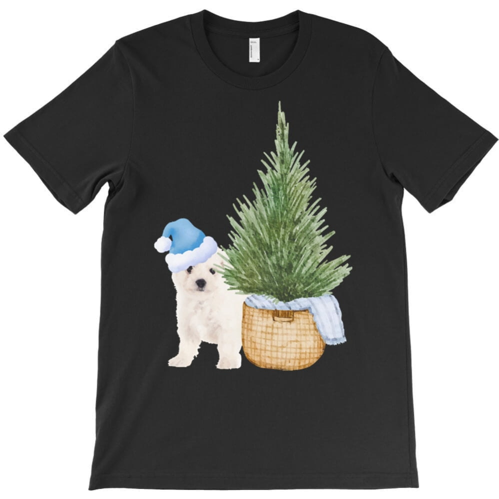 Dog Christmas Gift Funny Merry Christmas Holiday Graphic T-Shirt - Eco ...