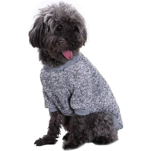 Denbek Dog Sweater, Dog Clothes Dogs Sweater Soft Puppies Clothing ...