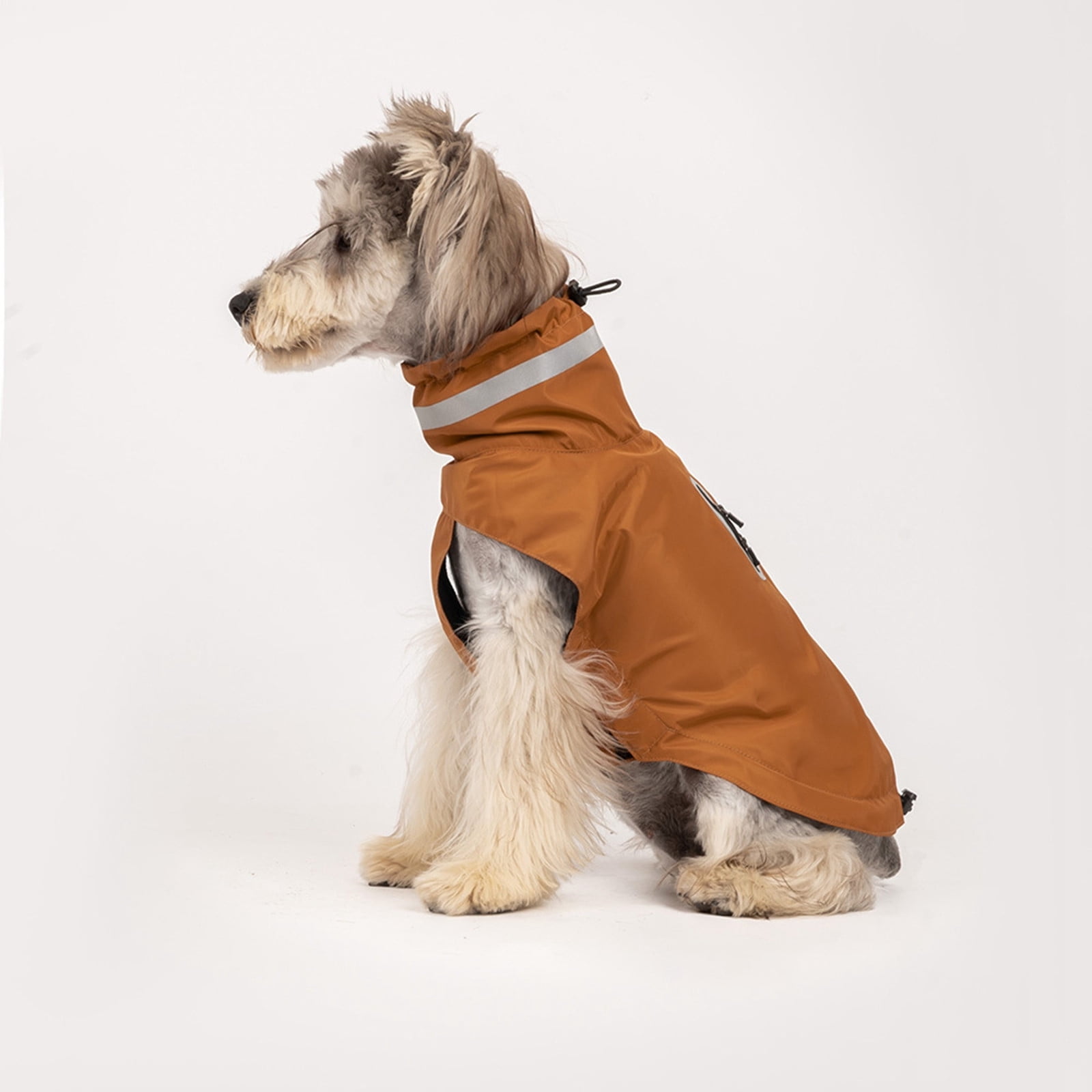 Dog Clothes Hook And Loop Raincoat Small And Medium Sized Dog Pet Clothes Pet Raincoat Dog With ...