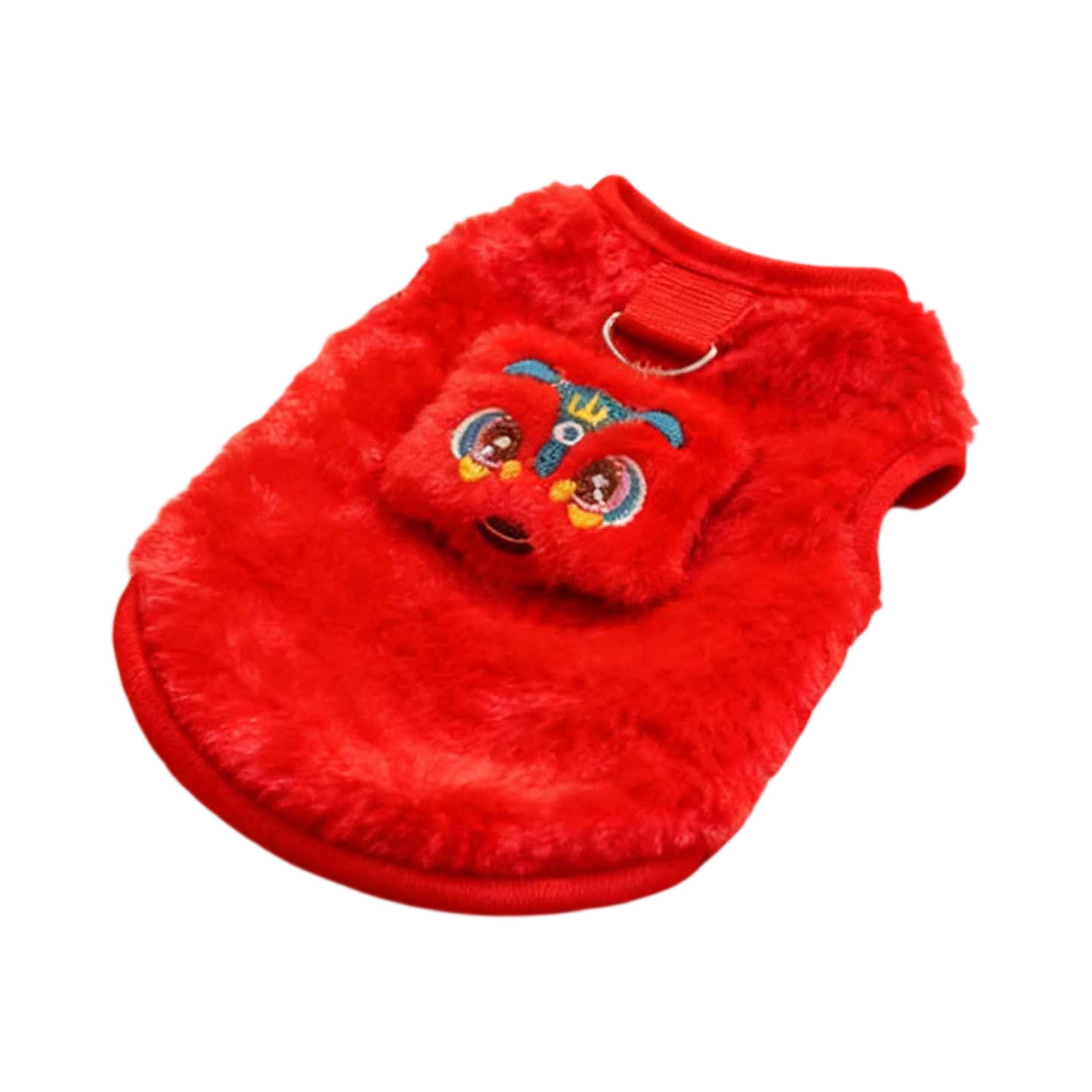 Dog Clothes With Leash For Small & Medium Dogs - Autumn & Winter Warm ...