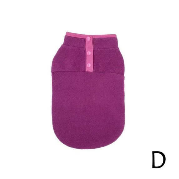 Dog Clothes Winter Autumn Warm Fleece Vest Cute Cat Pet Clothes For ...