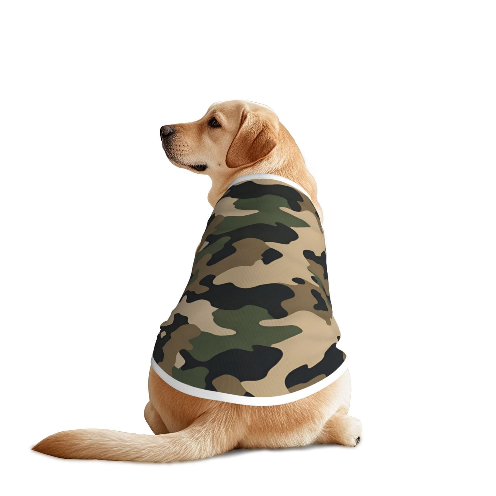 Dog Clothes for Large Dogs, Atr Camouflage Pattern Summer Outdoor ...
