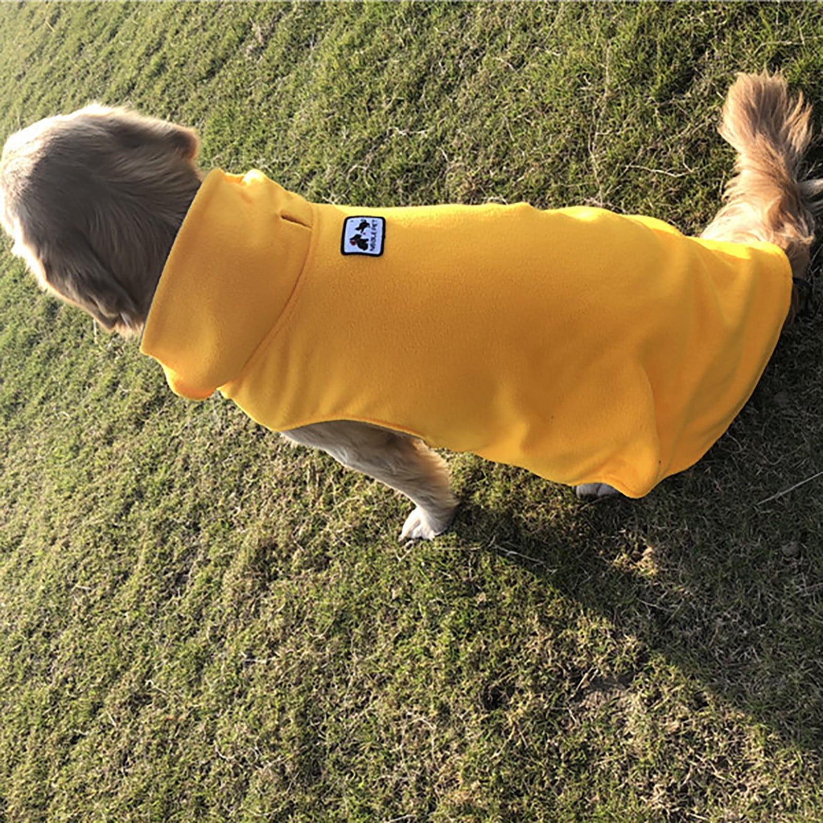Dog Clothing in Autumn and Winter Pet Fleece Clothing with Vest On Both ...
